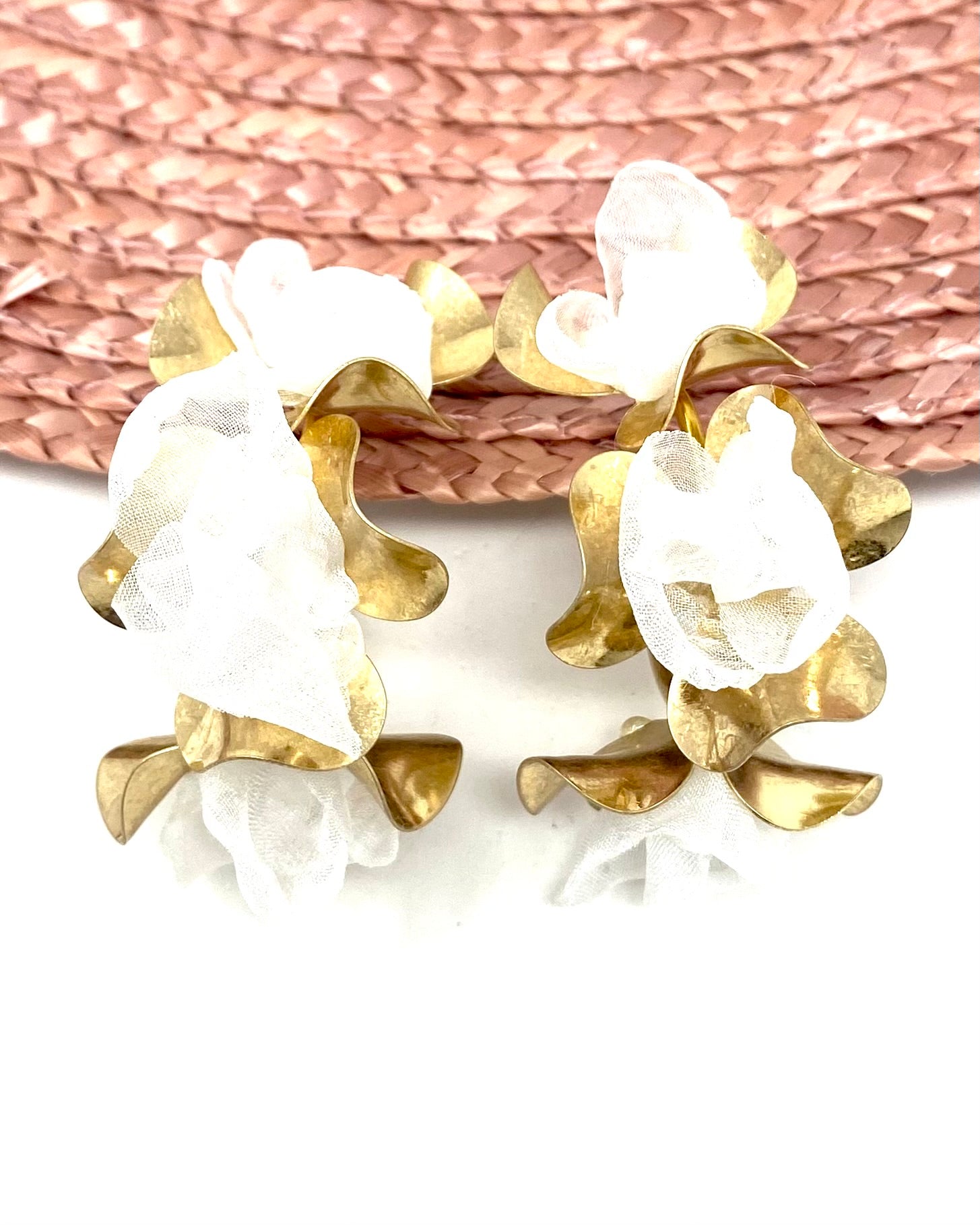 Pendientes Aro Blanco